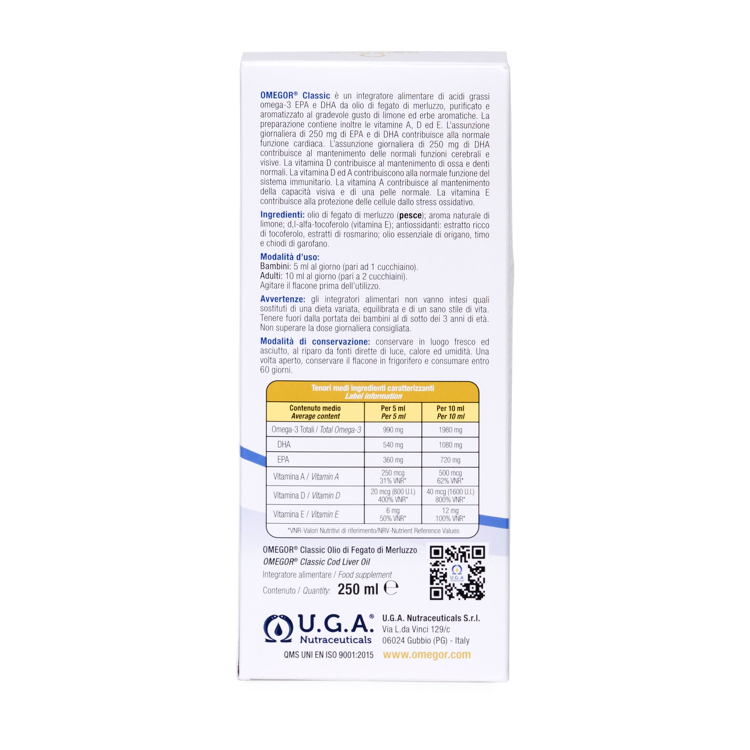 Omegor Classic | U.G.A. Nutraceuticals