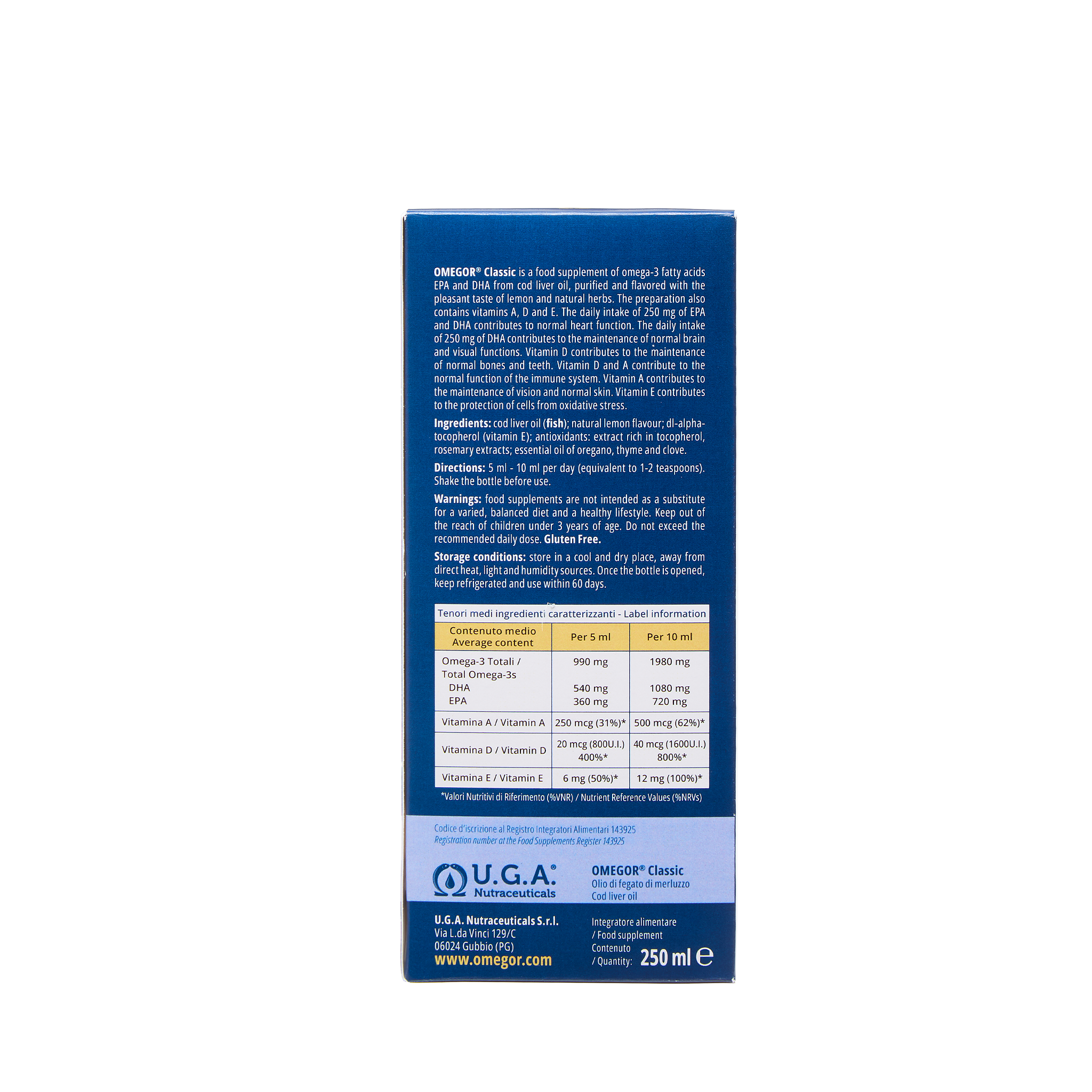 Omegor Classic | U.G.A. Nutraceuticals