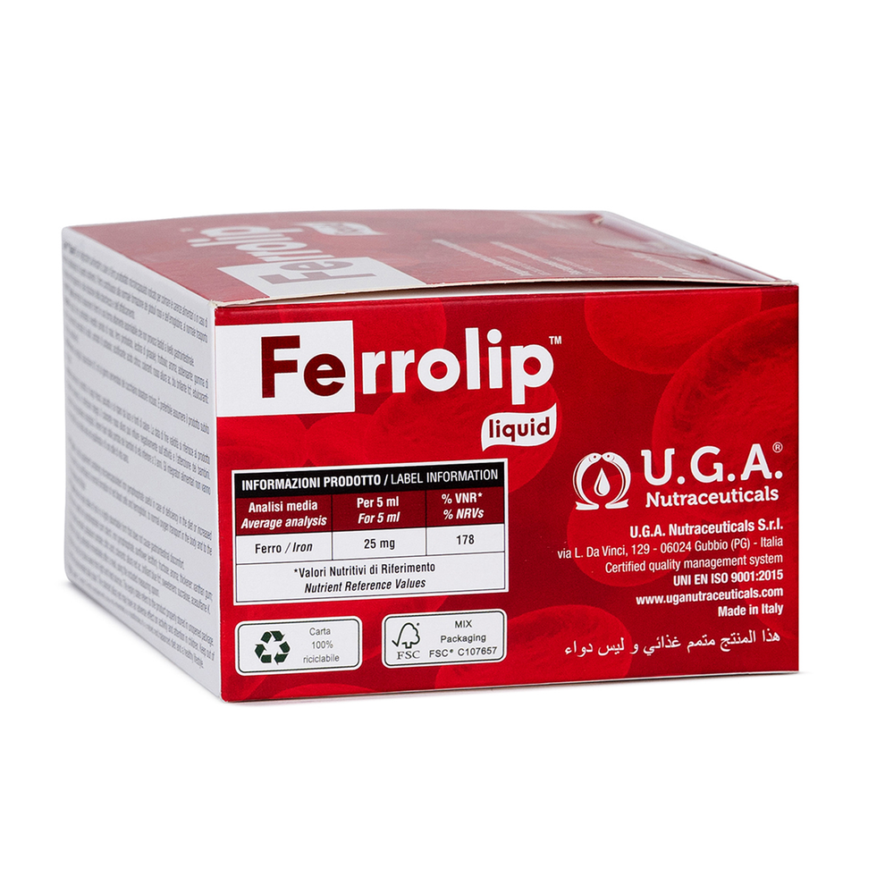 Ferrolip liquid | U.G.A. Nutraceuticals