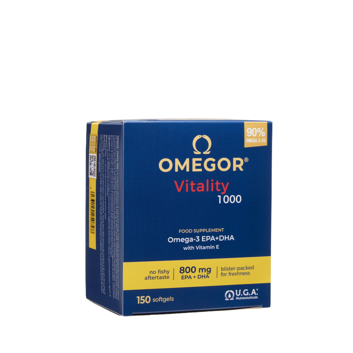 Omegor Vitality 1000 - 150 cápsulas | U.G.A. Nutraceuticals
