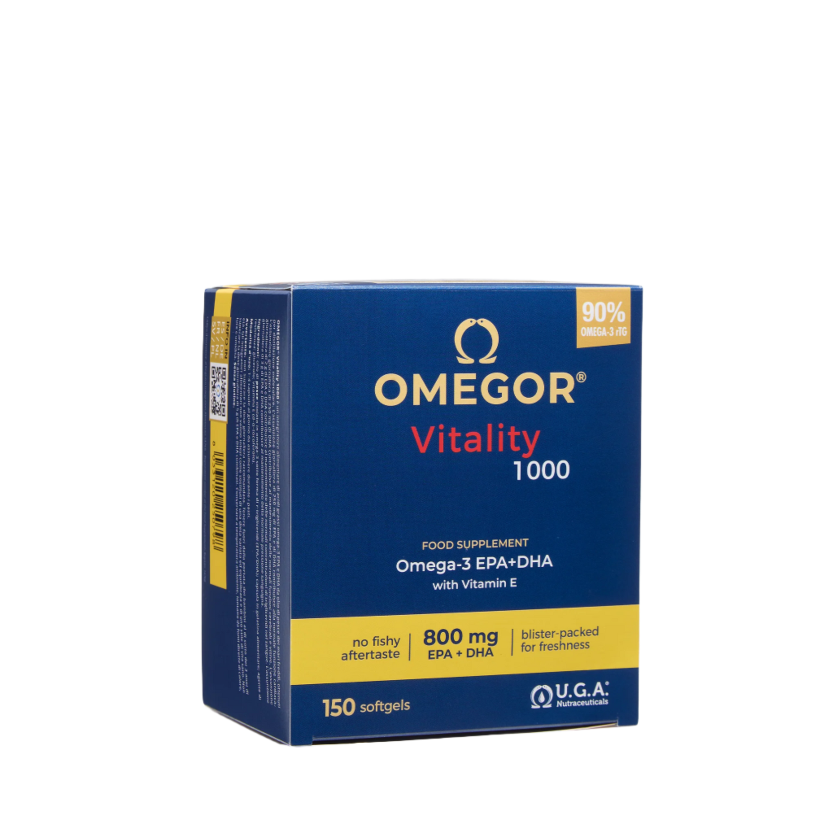 Omegor Vitality 1000 - 150 cápsulas | U.G.A. Nutraceuticals