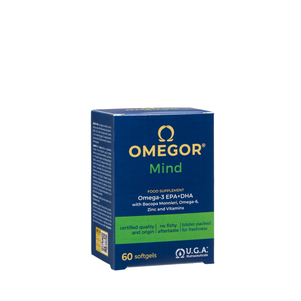 Omegor Mind - 60 softgels | U.G.A. Nutraceuticals